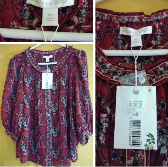 Chelsea & Violet | Tops | Chelsea Violet Ladies Top Nwt | Poshmark